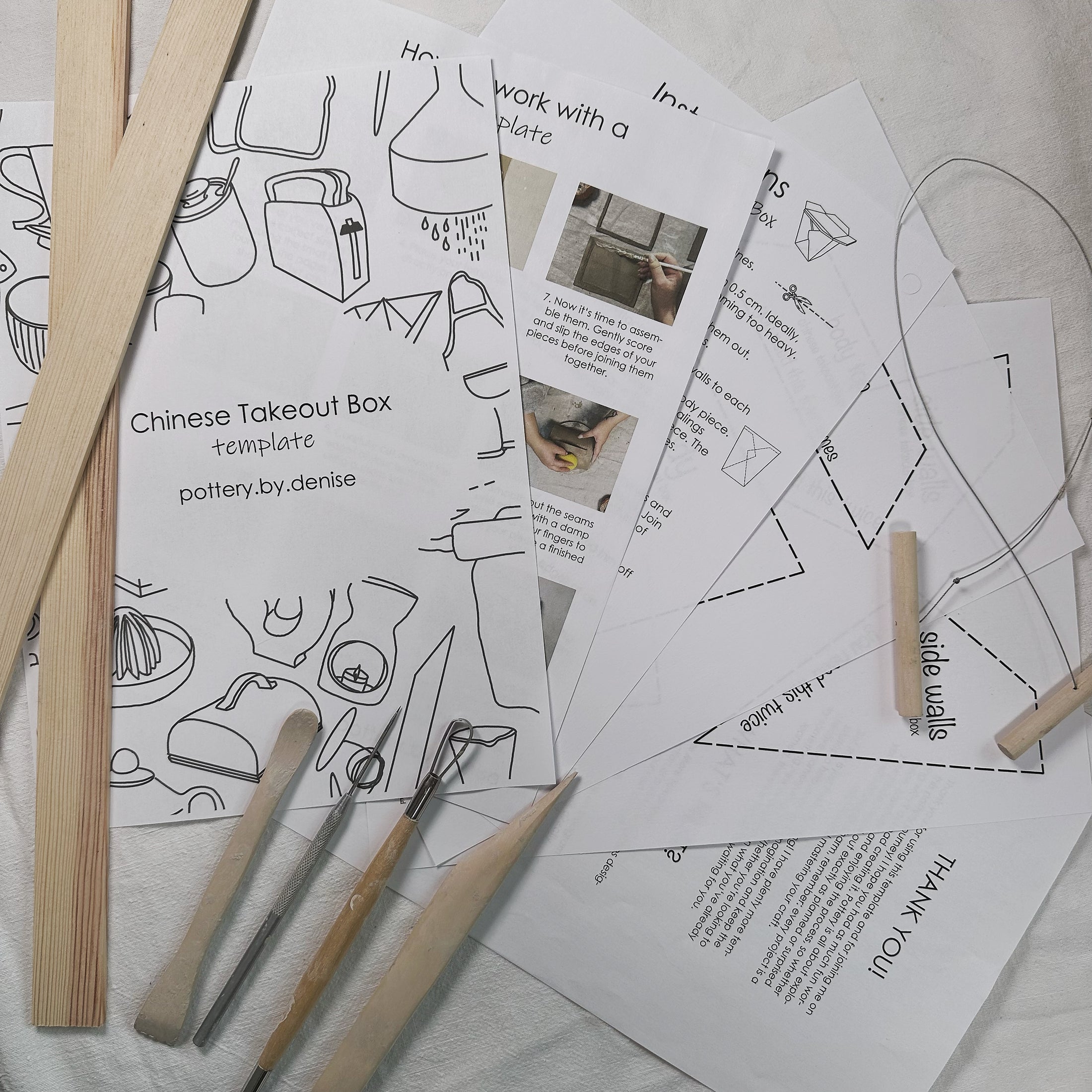 Unique Pottery Templates for Creative Ceramics / Pottery By Denise ...